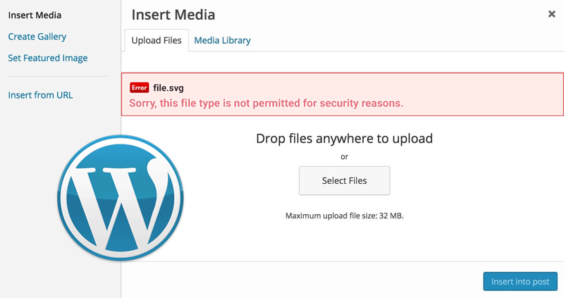 Как расширить список разрешенных типов файлов для загрузки в WordPress | SebWeo