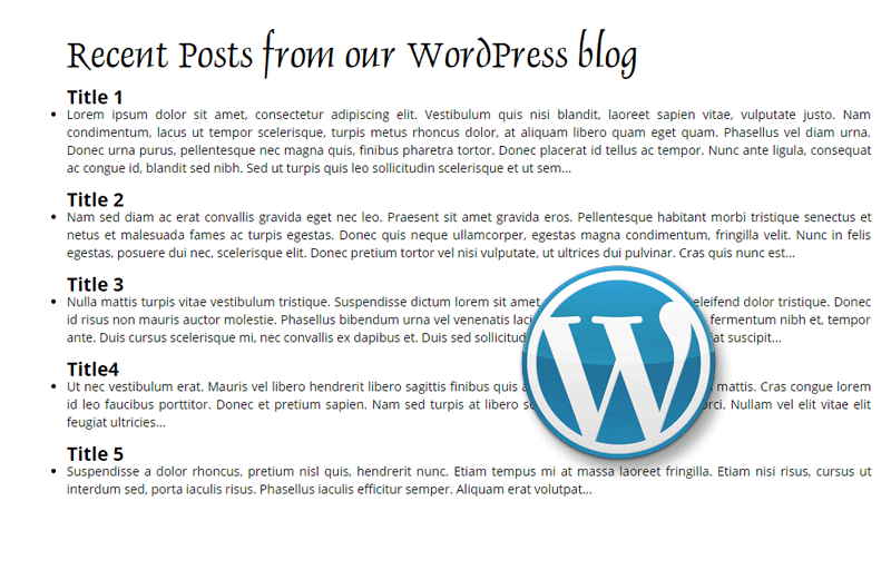 Як показувати останні пости в WordPress (2 способи) | SebWeo