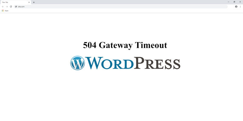 Як виправити помилку 504 Gateway Timeout в WordPress | SebWeo