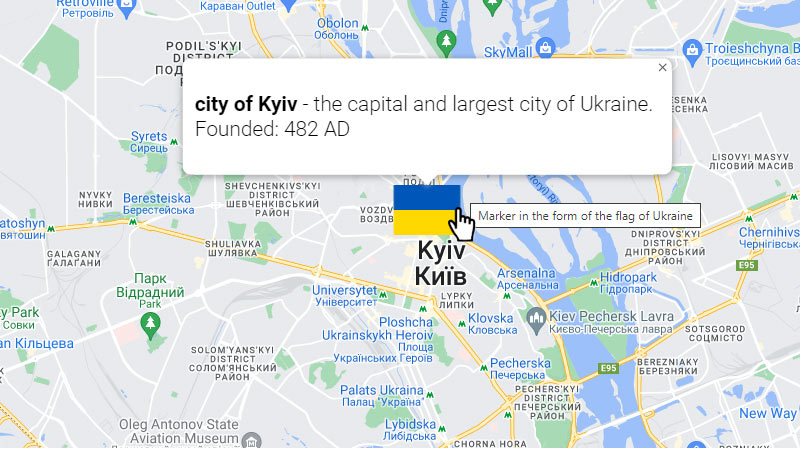 Як додати карту від Google Maps на свій сайт (з маркером і текстом) | SebWeo